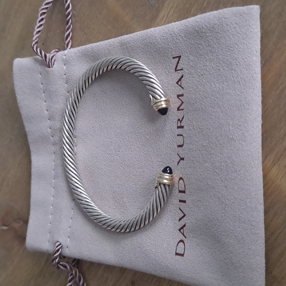 David Yurman | Jewelry | David Yurman Classic Cable Cuff Black Onyx ...